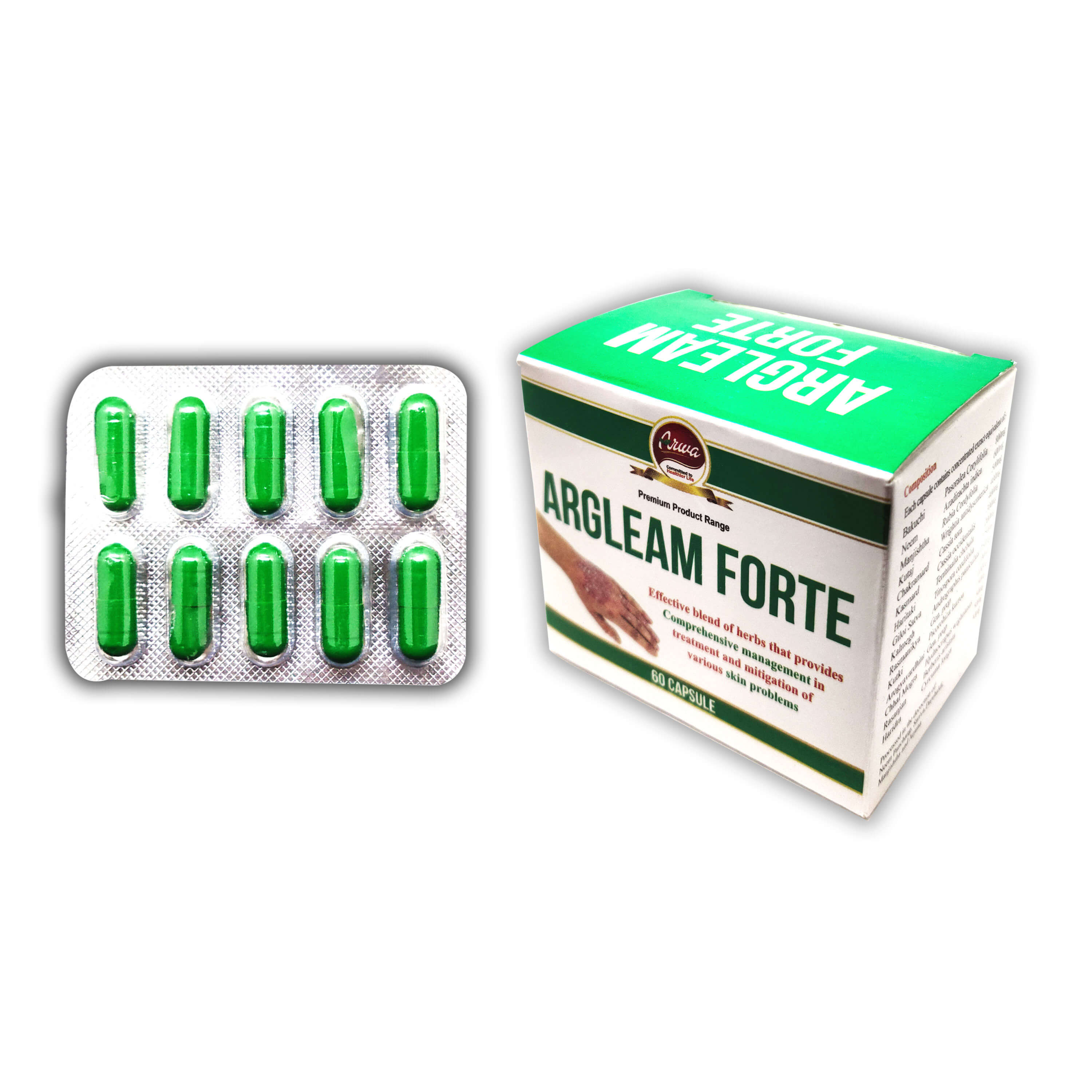 Argleam Forte Capsules – Arwa Pharmaceutical